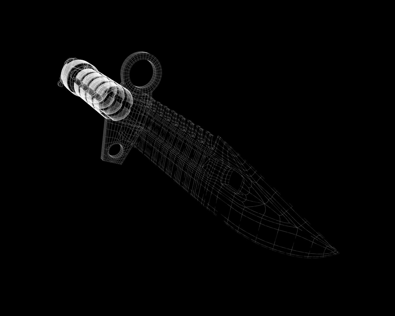 3D model M9 Phrobis III Bayonet - TurboSquid 2089881