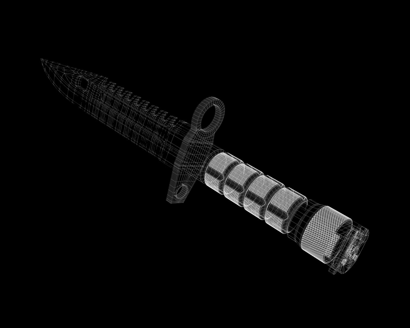 3D model M9 Phrobis III Bayonet - TurboSquid 2089881