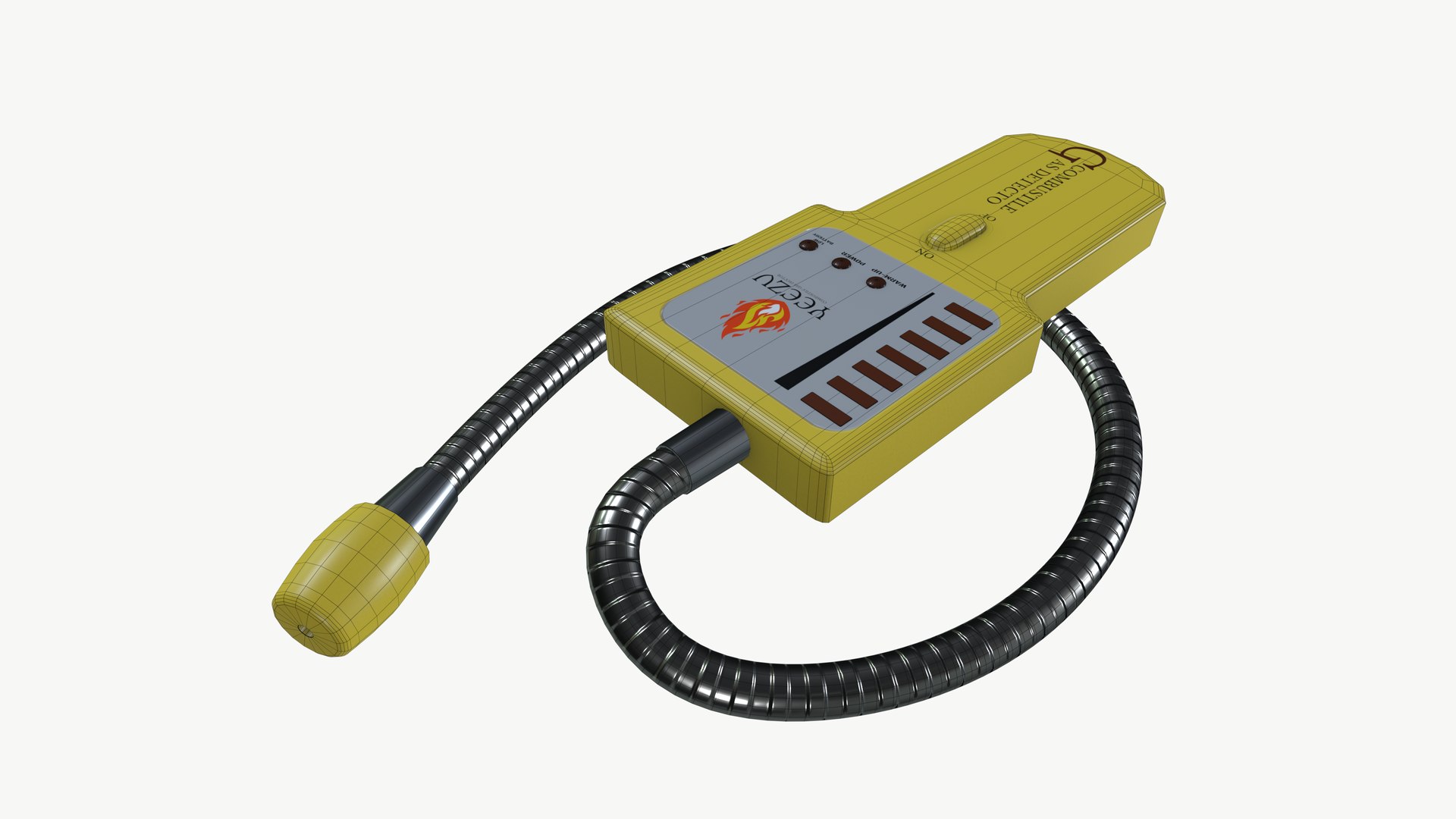 3D Gas Detector - TurboSquid 2256154