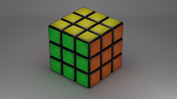 Rubiks Cube 3D model - TurboSquid 1973546