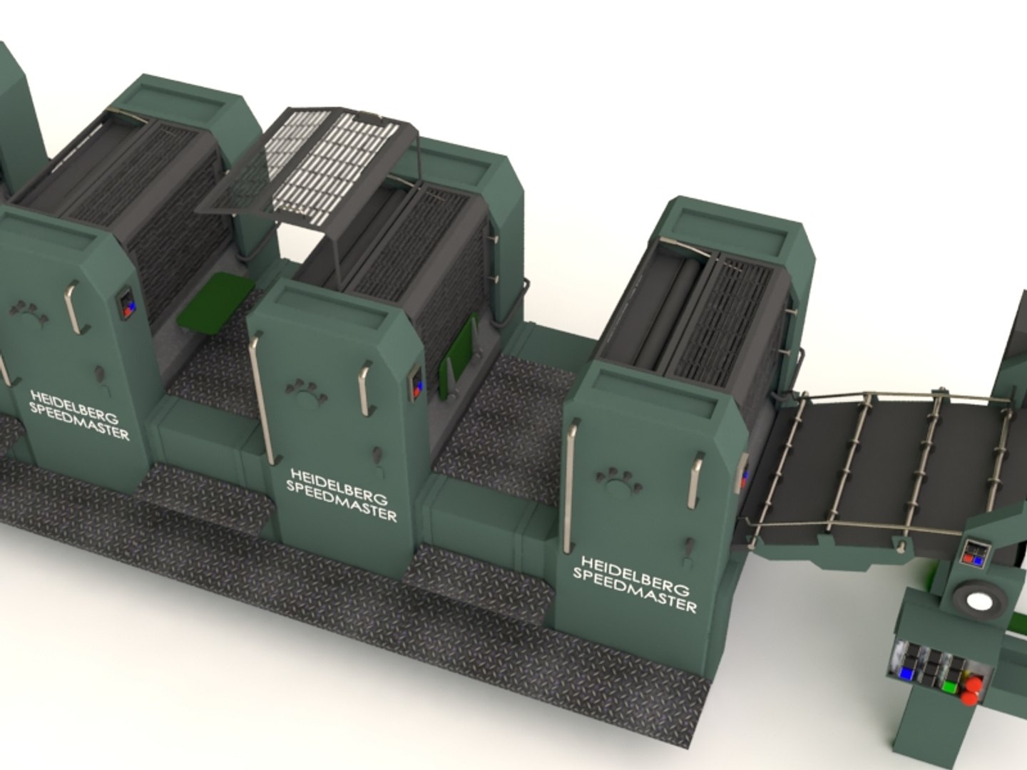 3d offset printing model