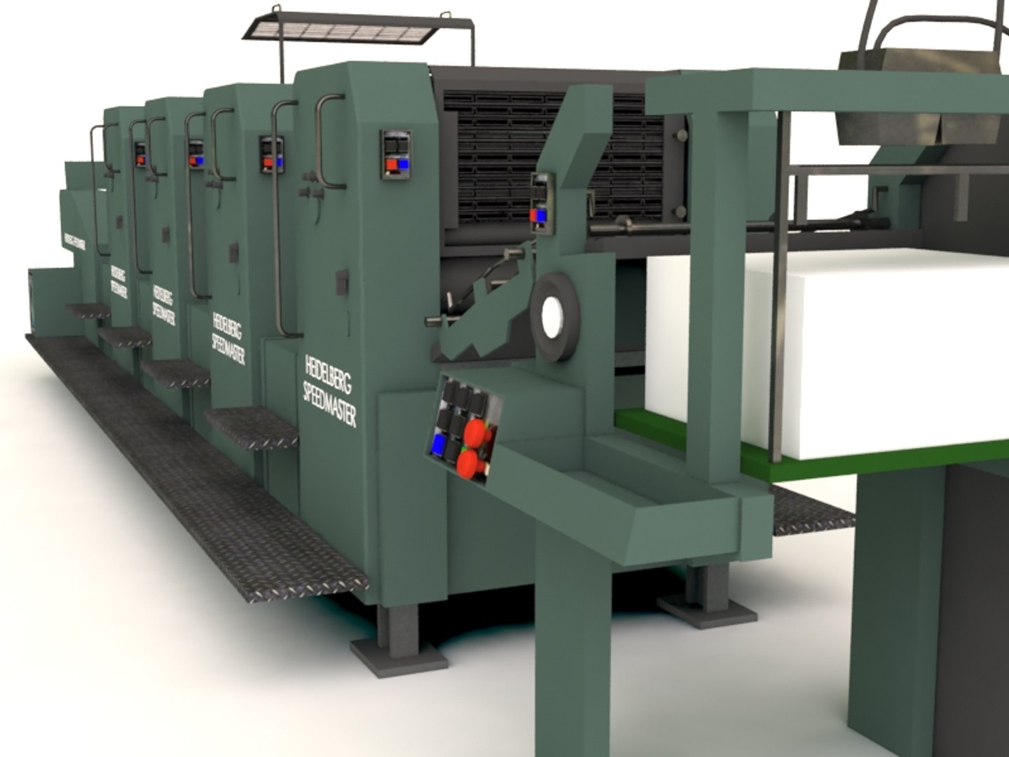 3d offset printing model