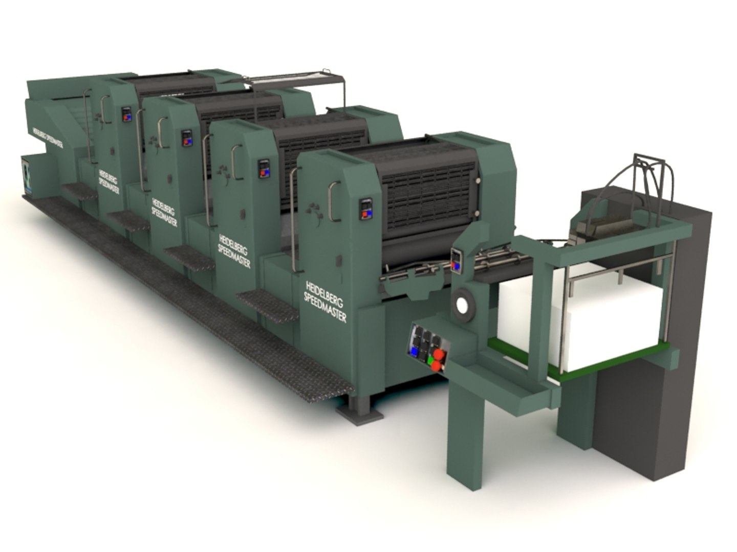 3d offset printing model