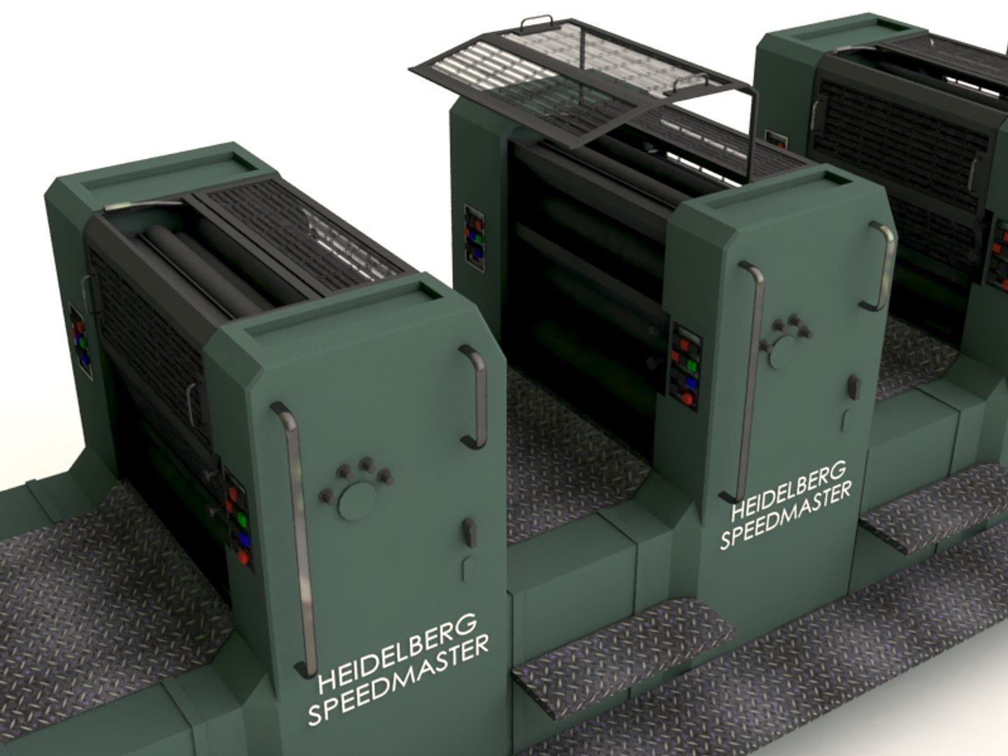 3d Offset Printing Model