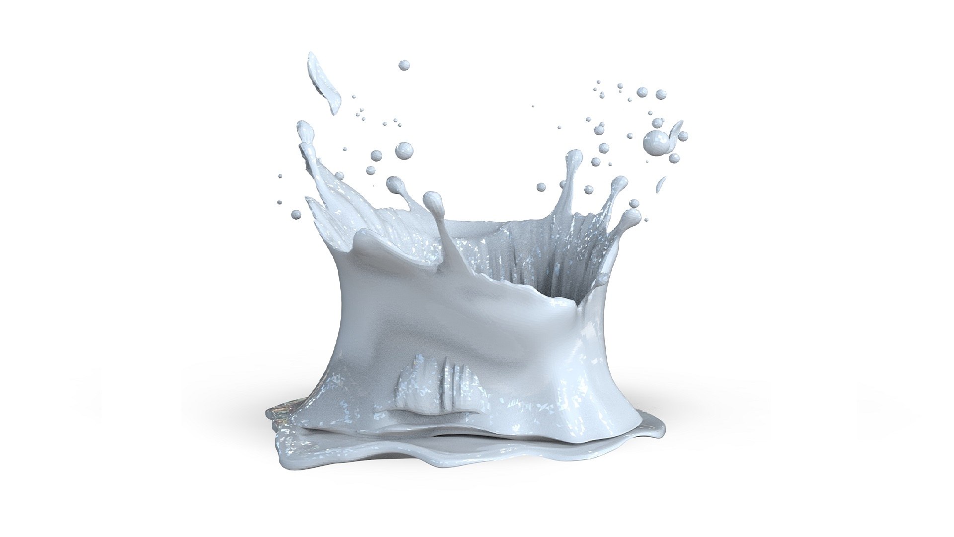 3D Water Splash Effect - TurboSquid 2115469