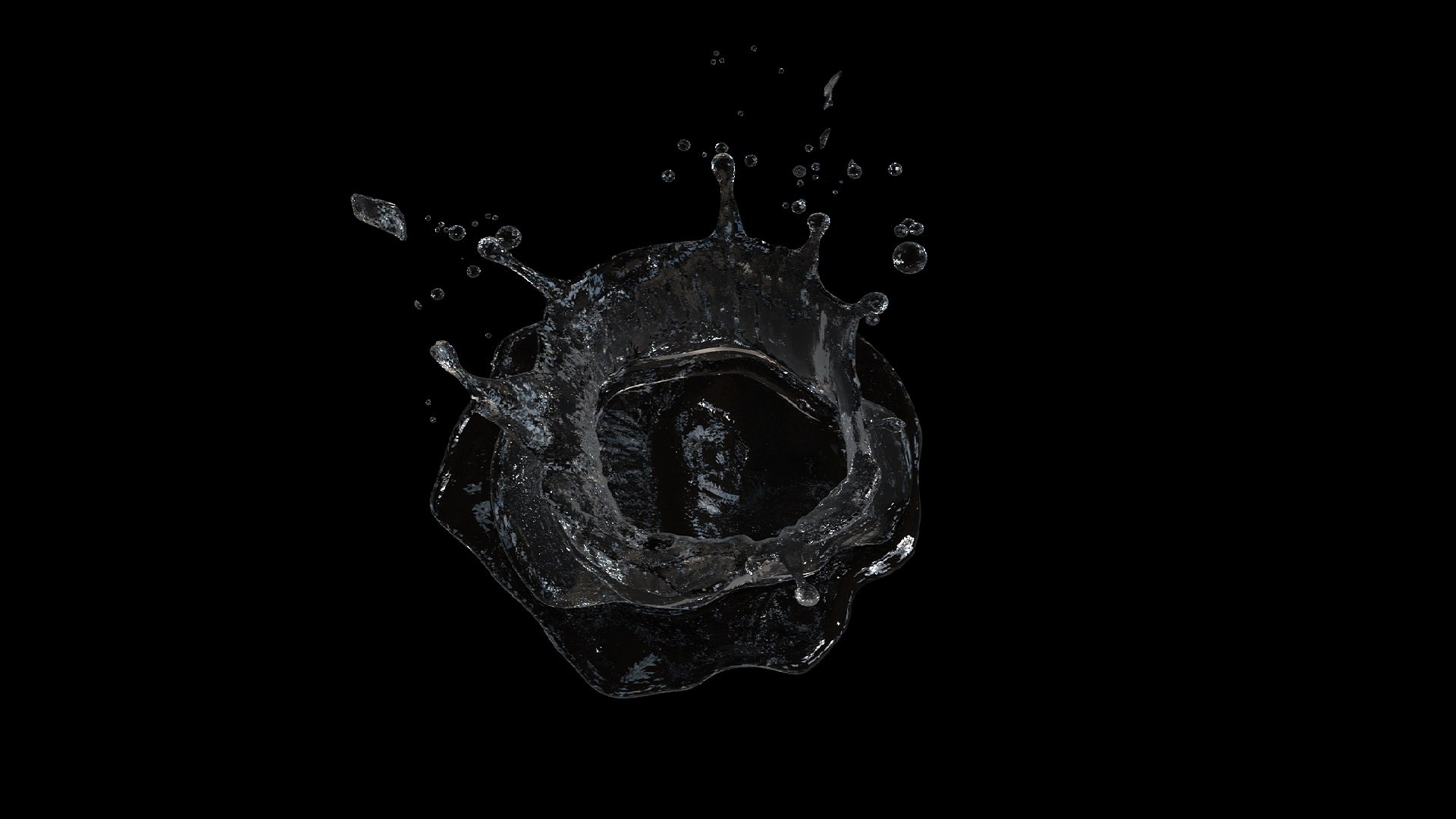 3D Water Splash Effect - TurboSquid 2115469