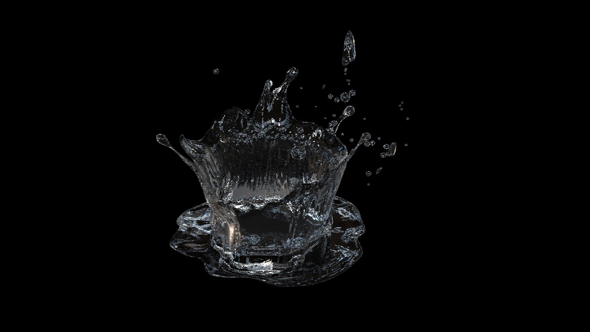 3D Water Splash Effect - TurboSquid 2115469