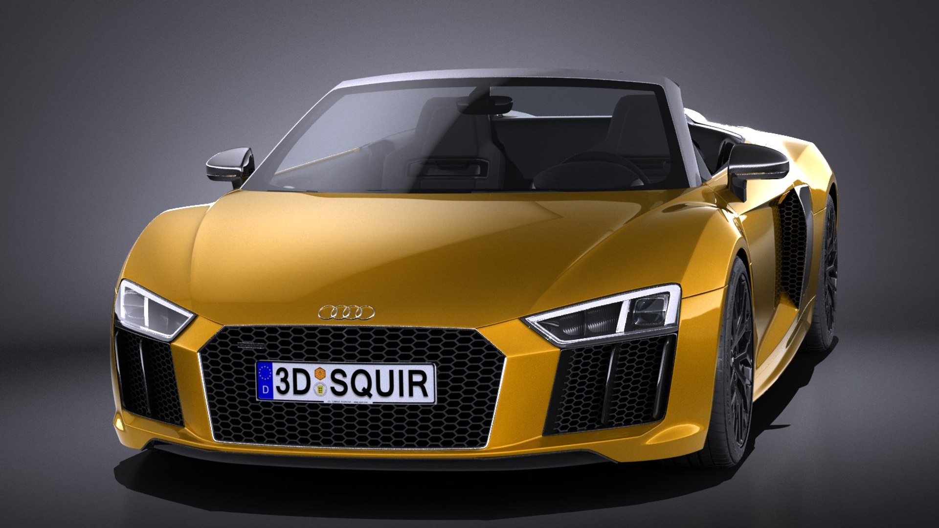 3d Audi R8 Spyder