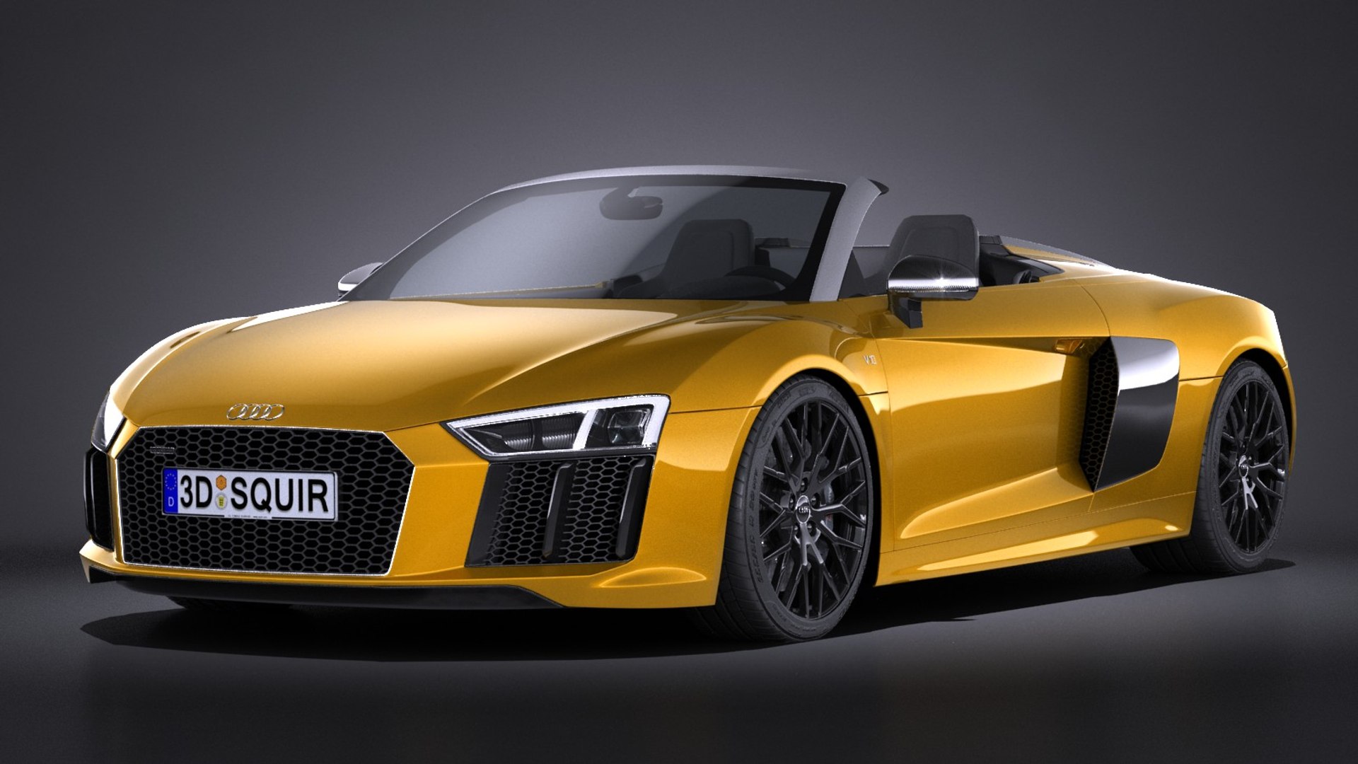 3d Audi R8 Spyder