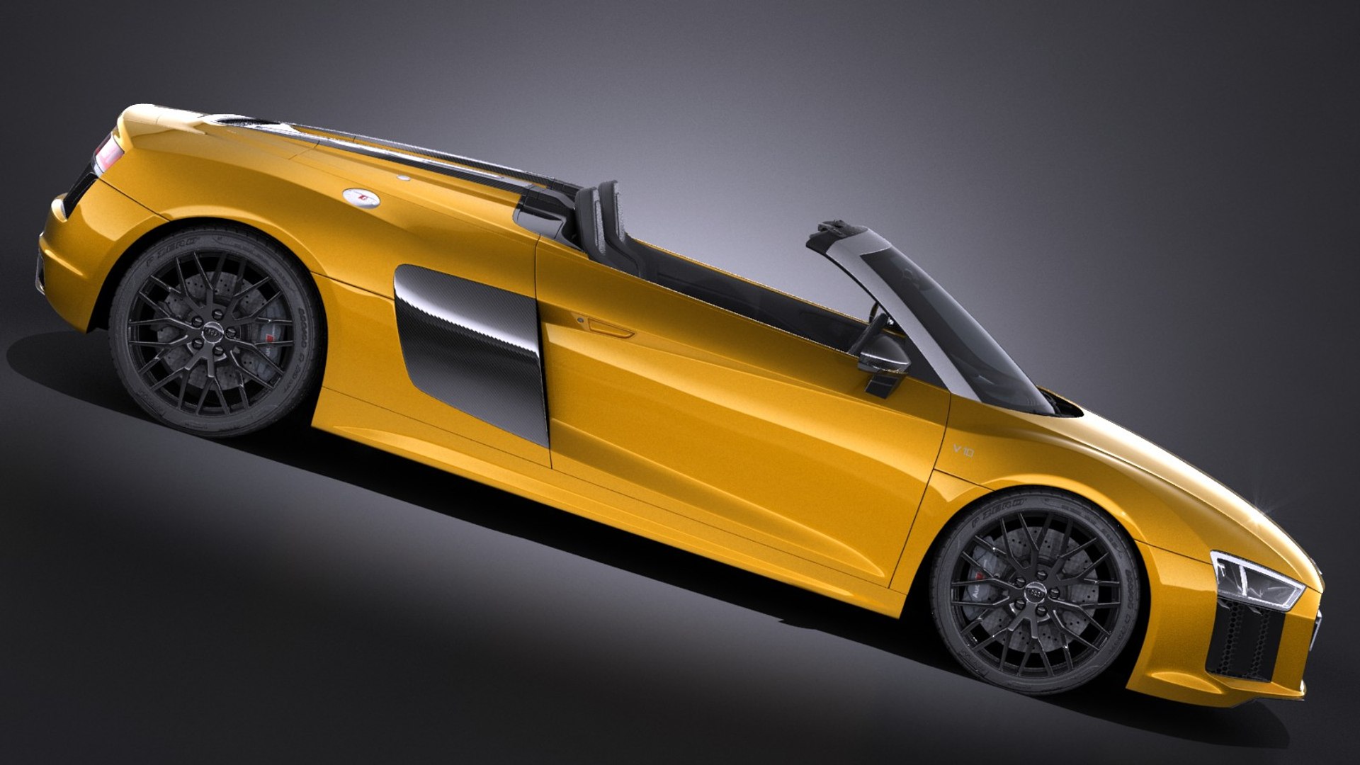 3d Audi R8 Spyder