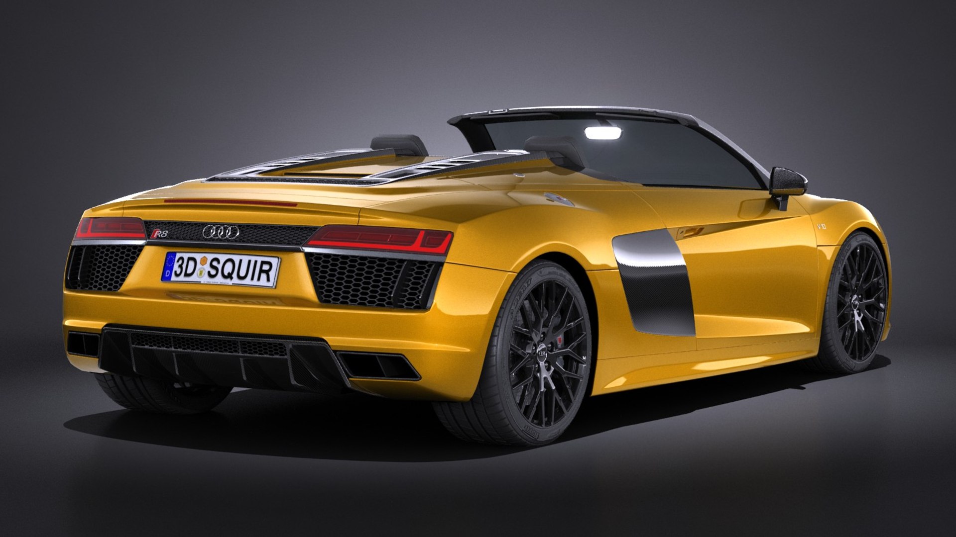 3d Audi R8 Spyder