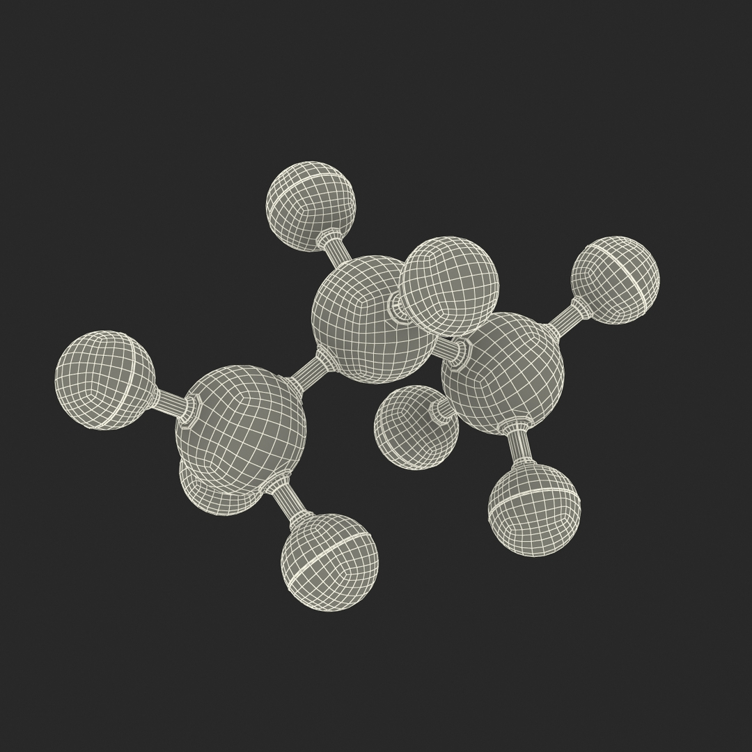 3d Model Of Propane Molecule
