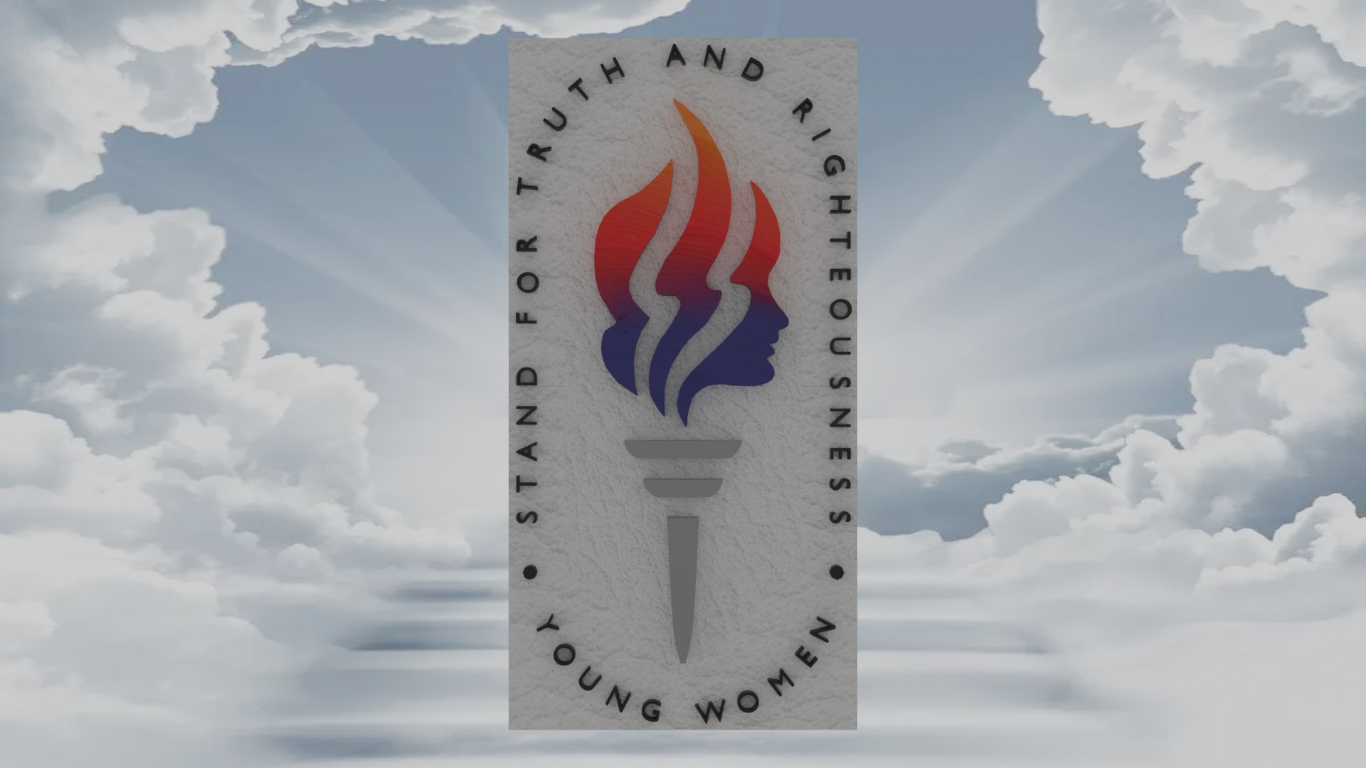 3D Model Mormon YW Symbol - TurboSquid 2130254