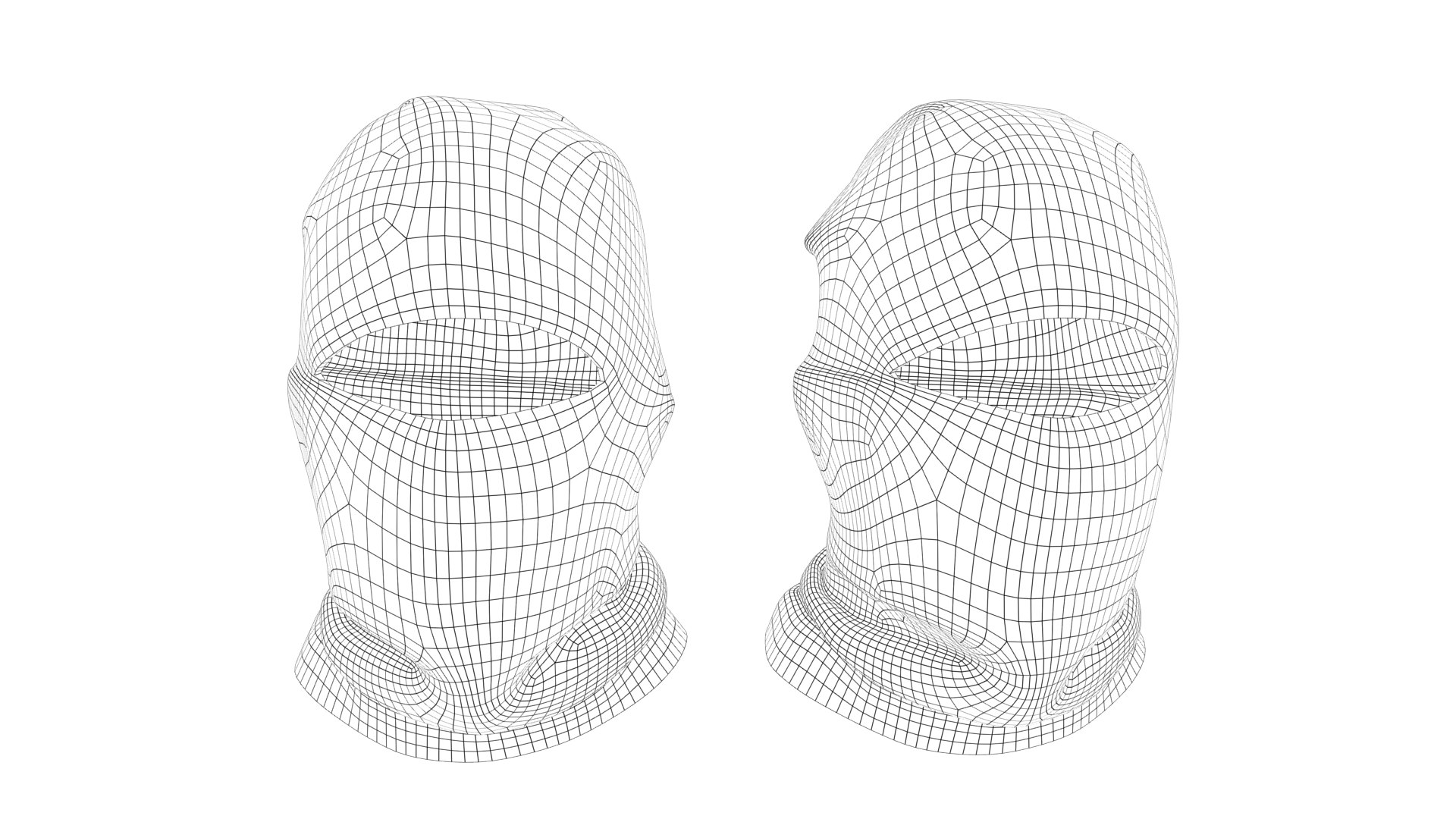 Full Head Cover Face Balaclava Mask 3D Model - TurboSquid 2213768