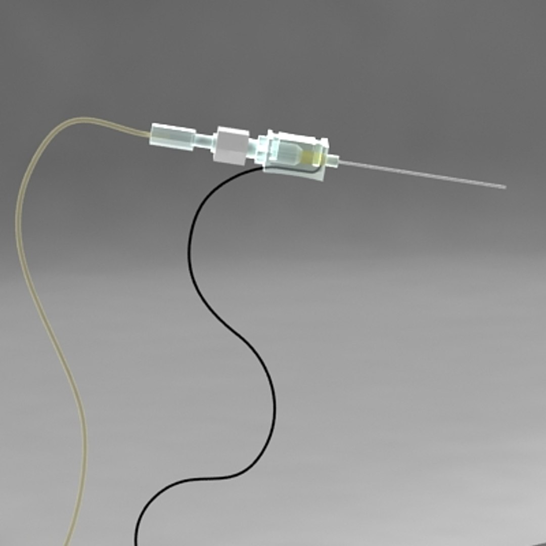 3d model medical needle