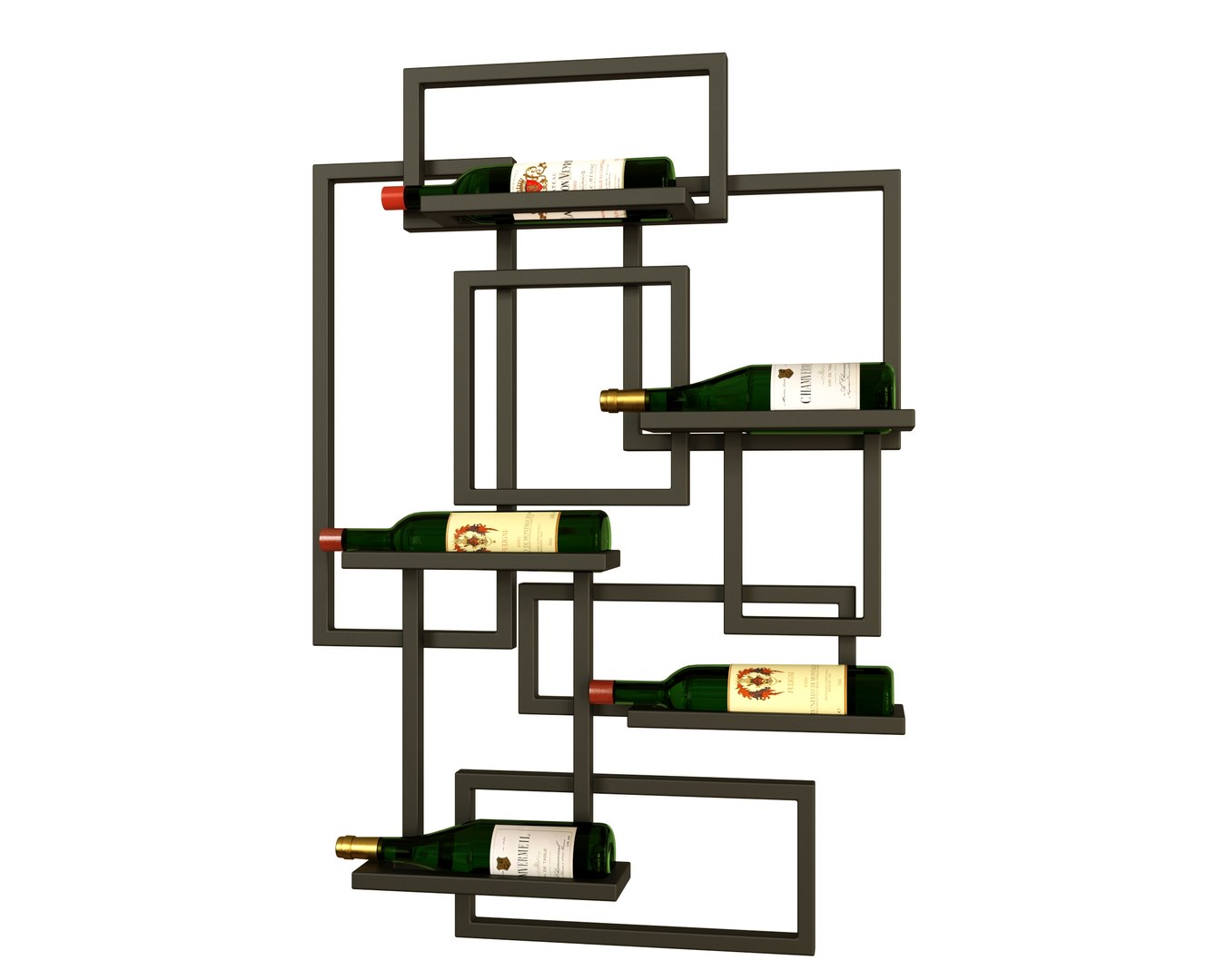 3D Wine Rack17 - TurboSquid 1974993