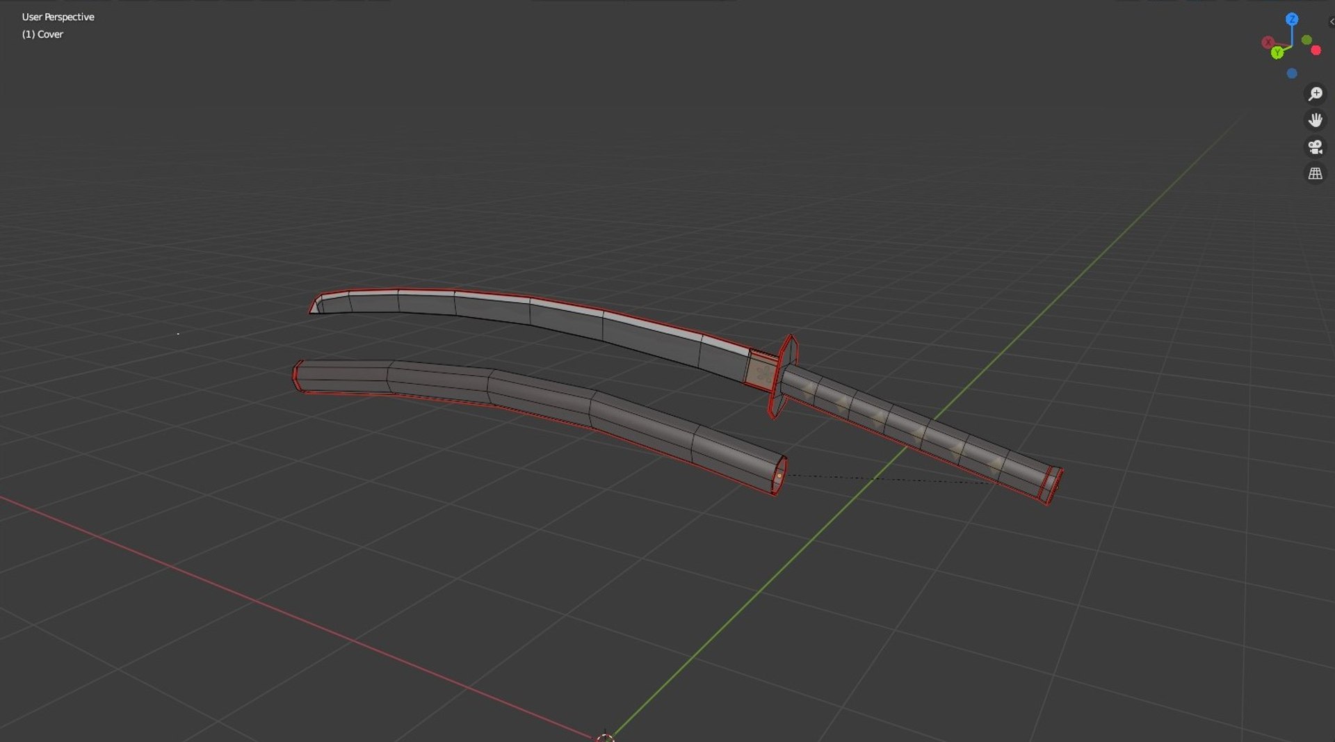 Katana 3D model - TurboSquid 1612363