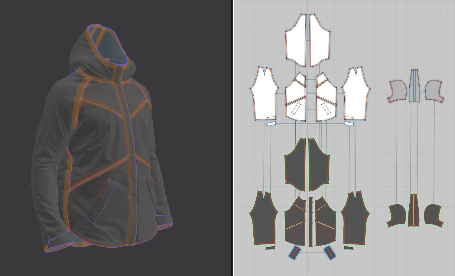 3D puffer jacket - coat model - TurboSquid 1291227