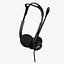 Logitech Pc Headset 960 3d Model