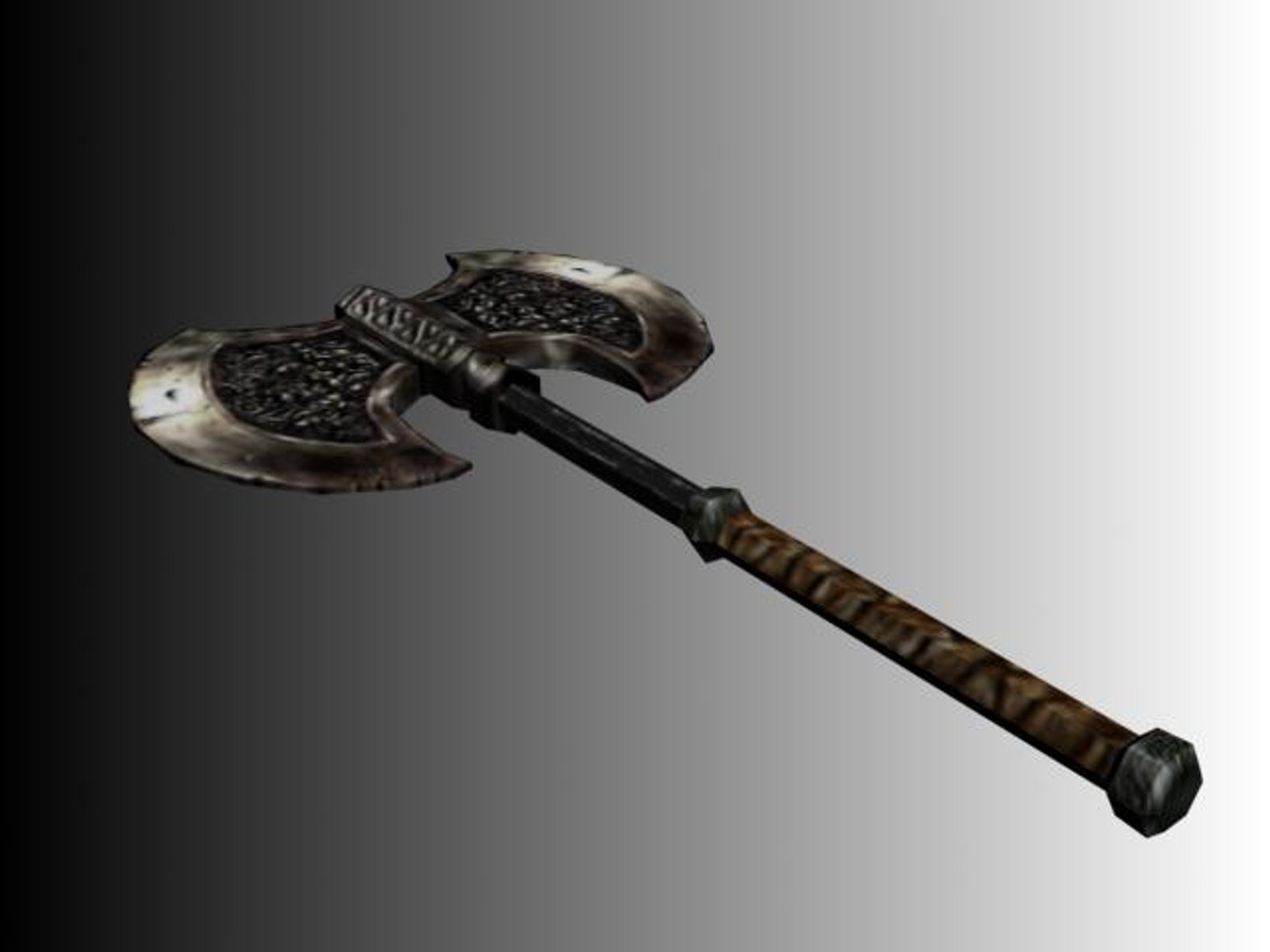 weapons mmorpg rts 3d model