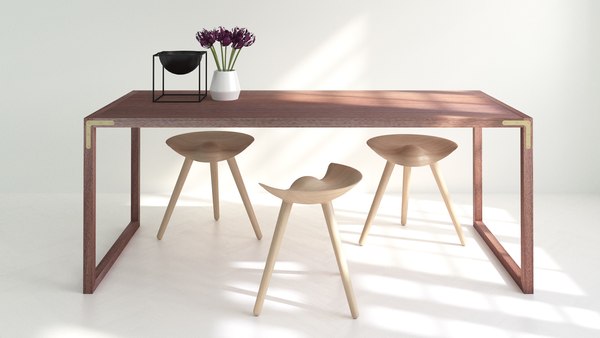 Free Dining Table 3D Models for Download | TurboSquid