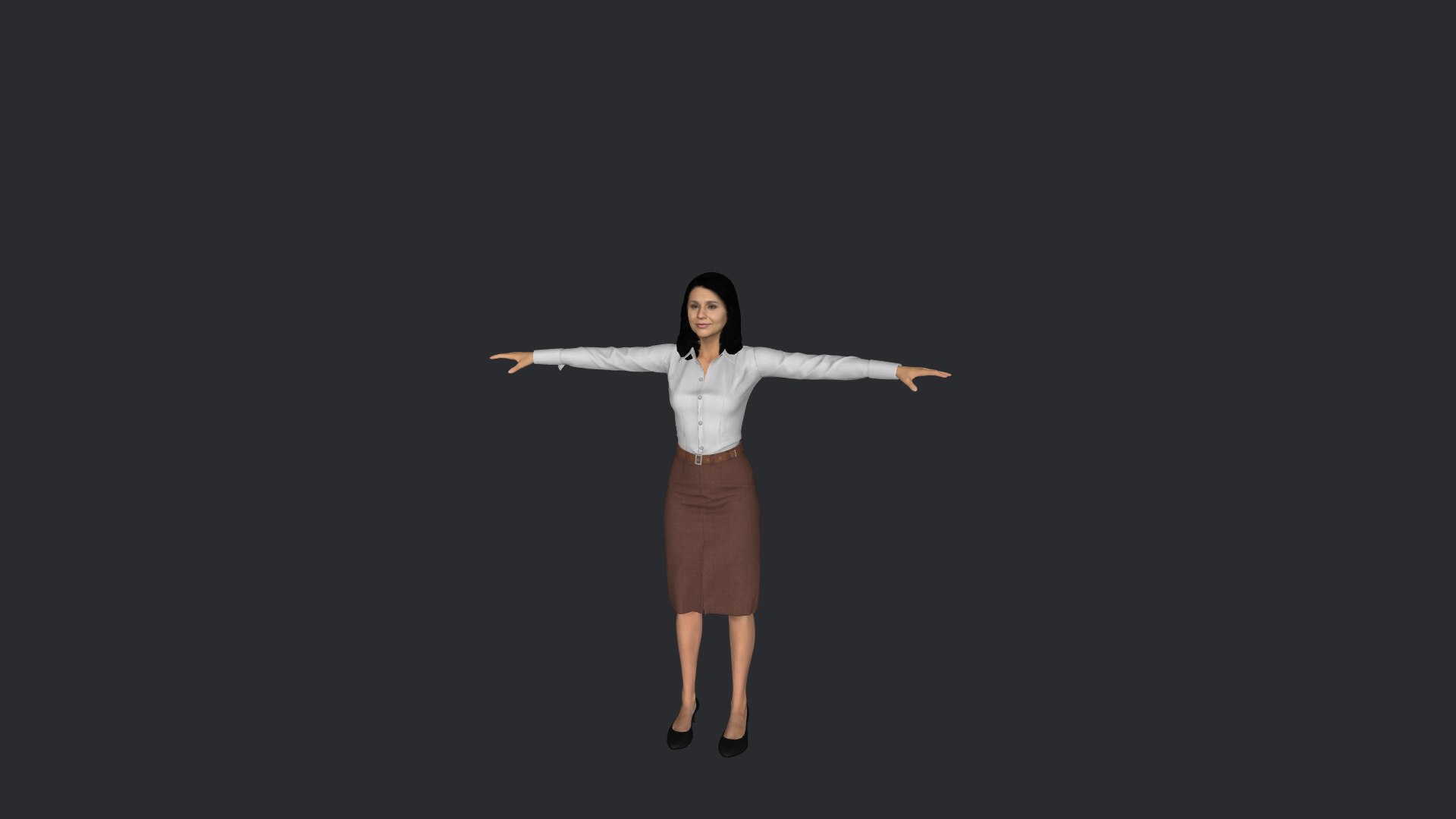 3D Model Tulsi Gabbard Hyper Realistic Full Body Fully Rigged 3D ...