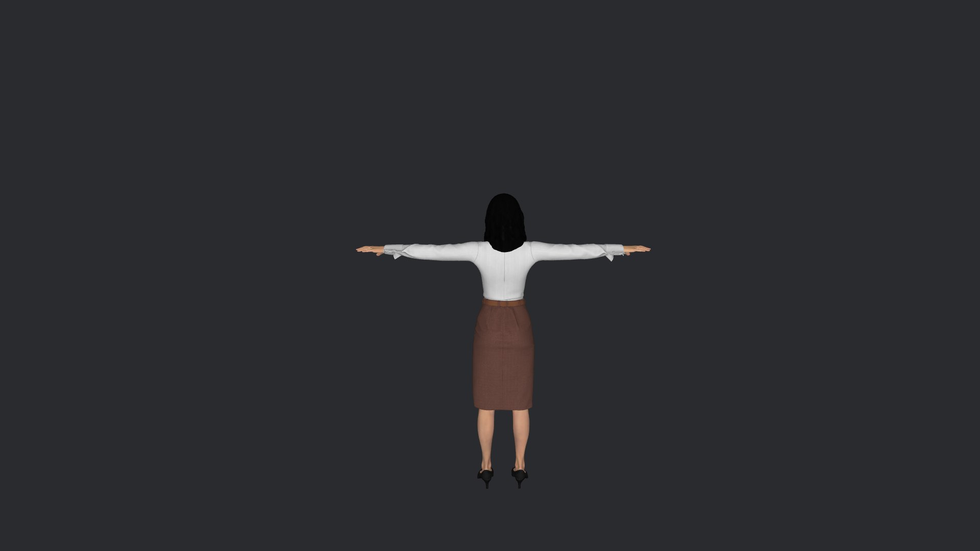 3D Model Tulsi Gabbard Hyper Realistic Full Body Fully Rigged 3D ...