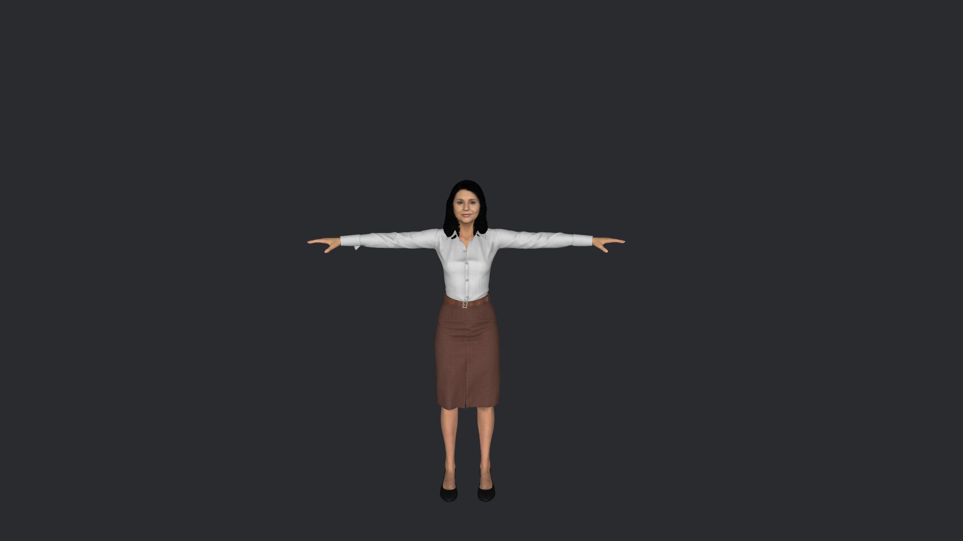 3D Model Tulsi Gabbard Hyper Realistic Full Body Fully Rigged 3D ...