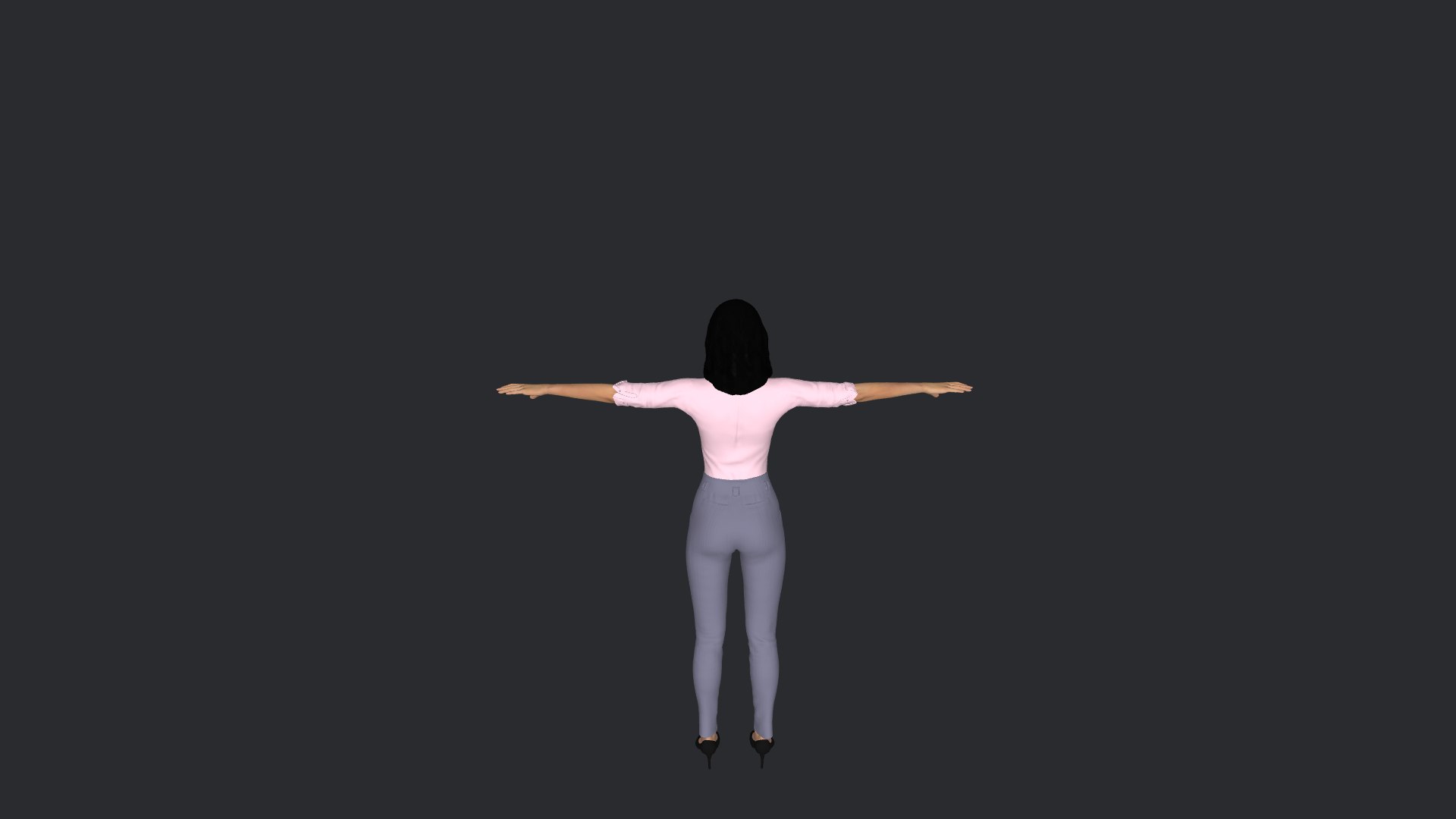 3D Model Tulsi Gabbard Hyper Realistic Full Body Fully Rigged 3D ...