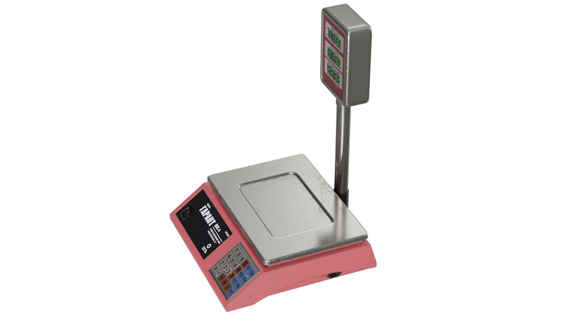 DigitalScales 01 G 3D Model - TurboSquid 2258406