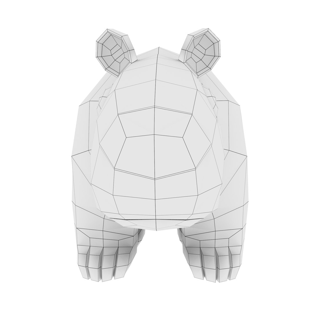 Panda 3D Model - TurboSquid 1220524