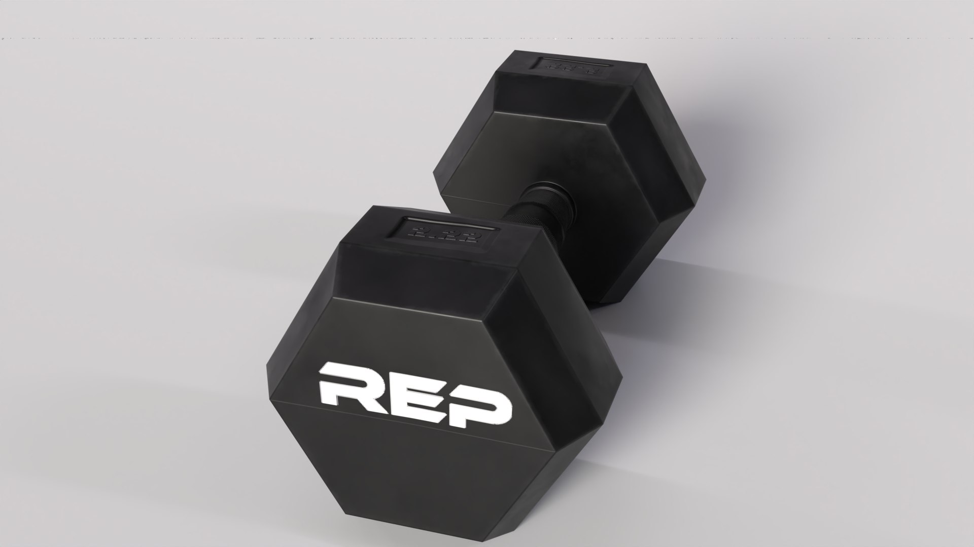 Rubber Grip Hex Dumbbells 3D model - TurboSquid 1807789