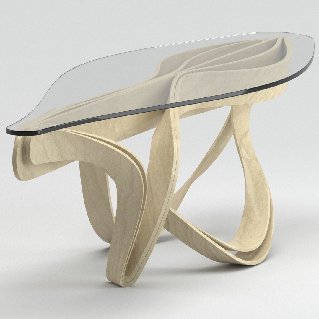 Orior Design Coffee Table 3D Model - TurboSquid 1506360