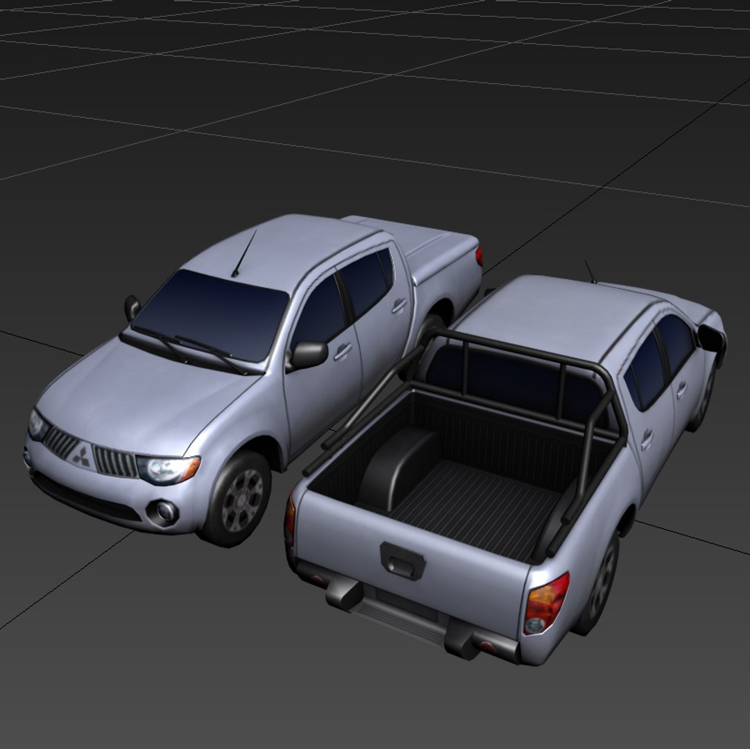 Mitsubishi L200 3d Model