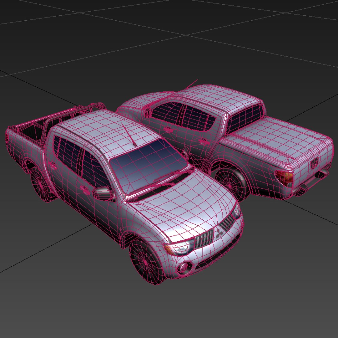 Mitsubishi L200 3d Model
