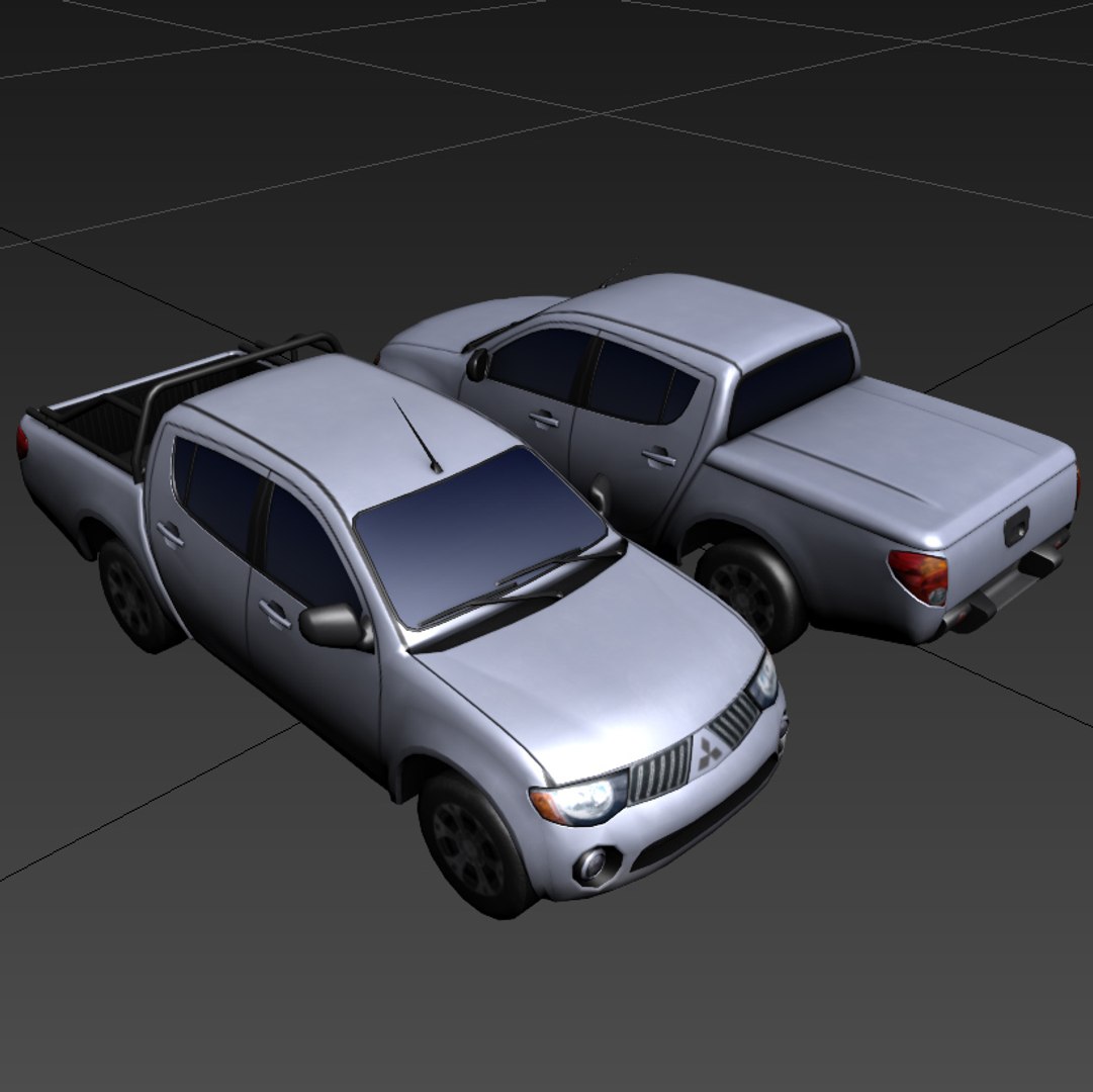 Mitsubishi L200 3d Model