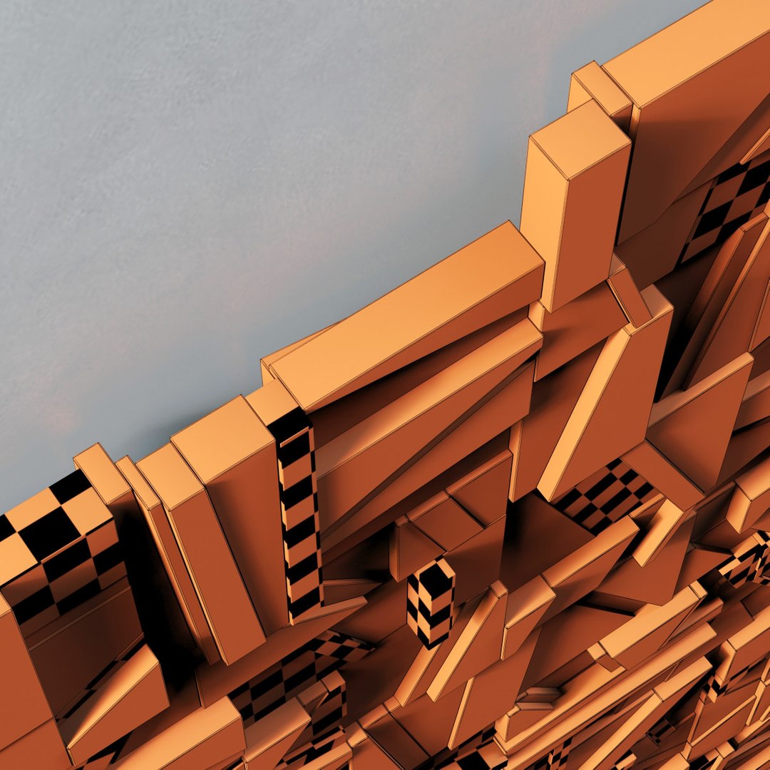 Rail Wood Panel 3D Model - TurboSquid 1688689