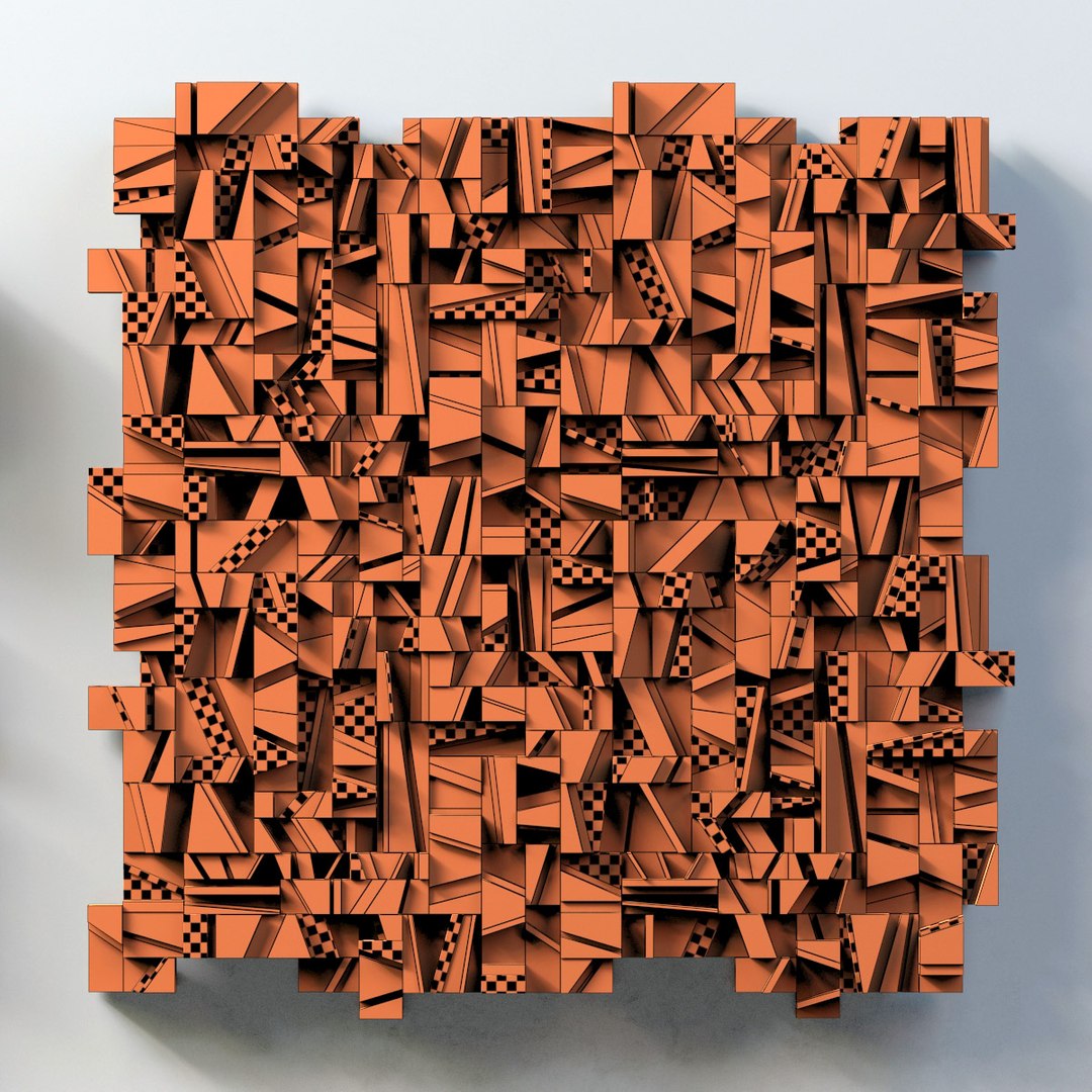 Rail Wood Panel 3D Model - TurboSquid 1688689