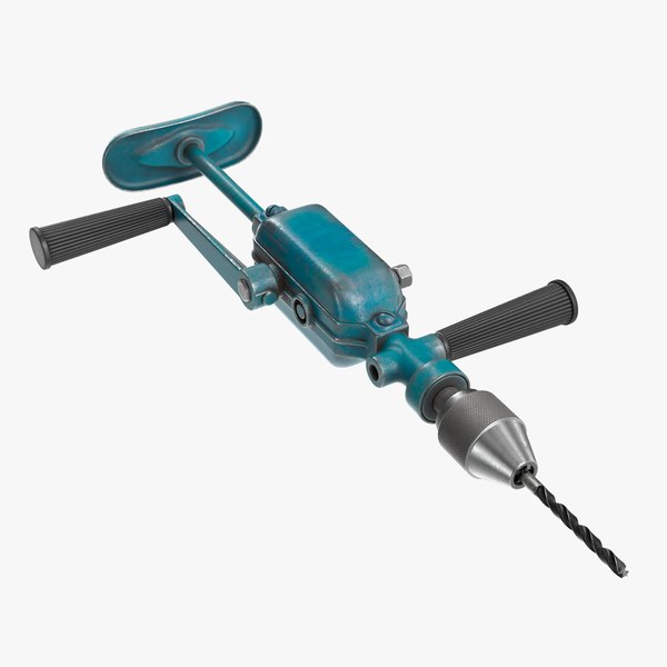Hand drill tool model - TurboSquid 1508457