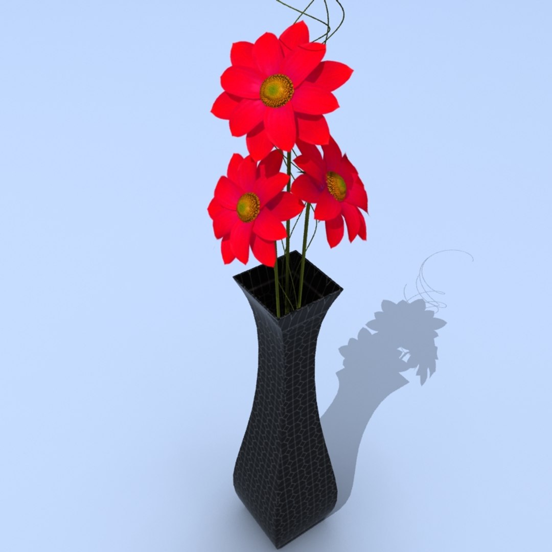 flower vase 3d model