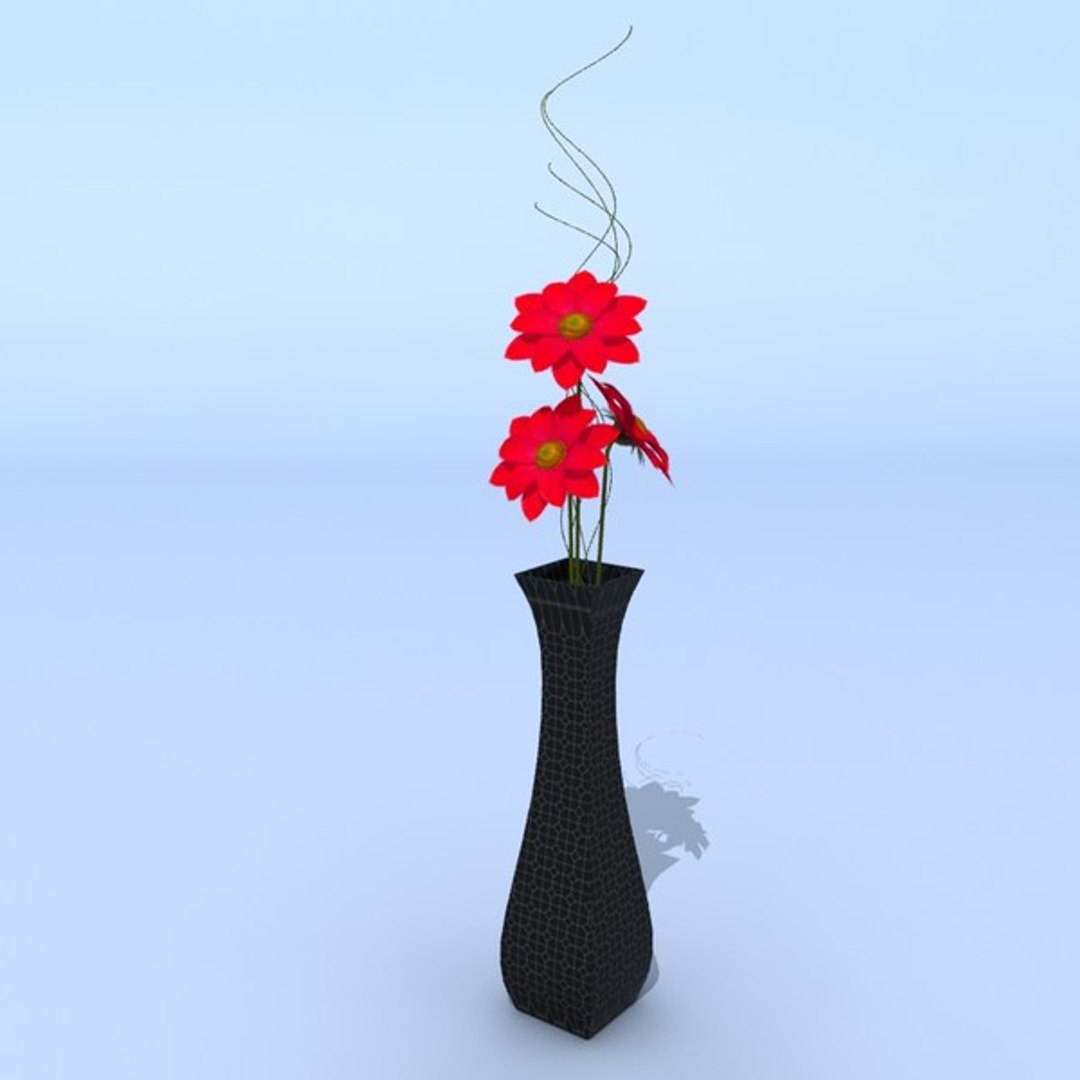 flower vase 3d model
