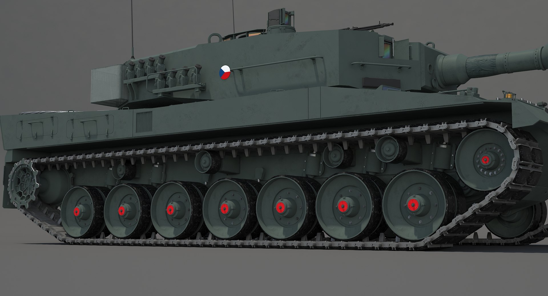 Leopard 2A4 Czech Army 3D - TurboSquid 2137412