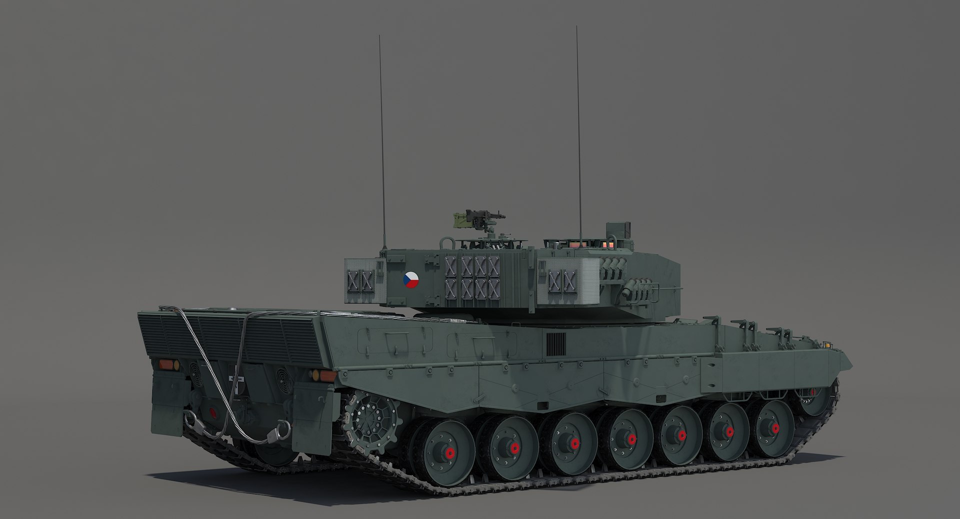 Leopard 2A4 Czech Army 3D - TurboSquid 2137412