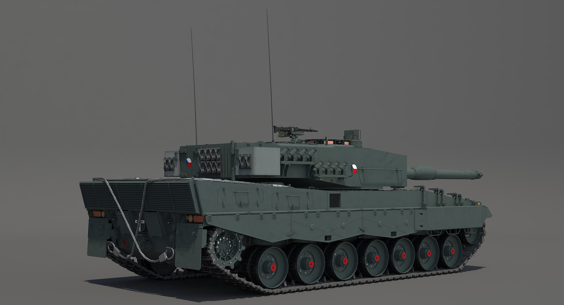 Leopard 2A4 Czech Army 3D - TurboSquid 2137412