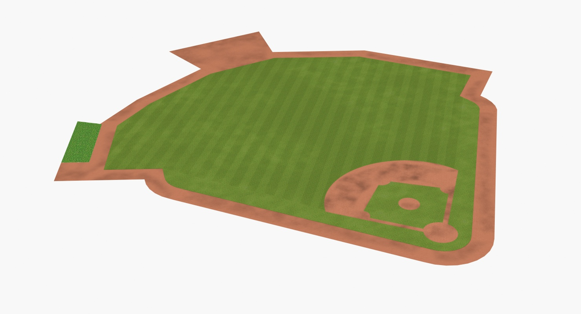 Baseball Field Model - TurboSquid 1369767