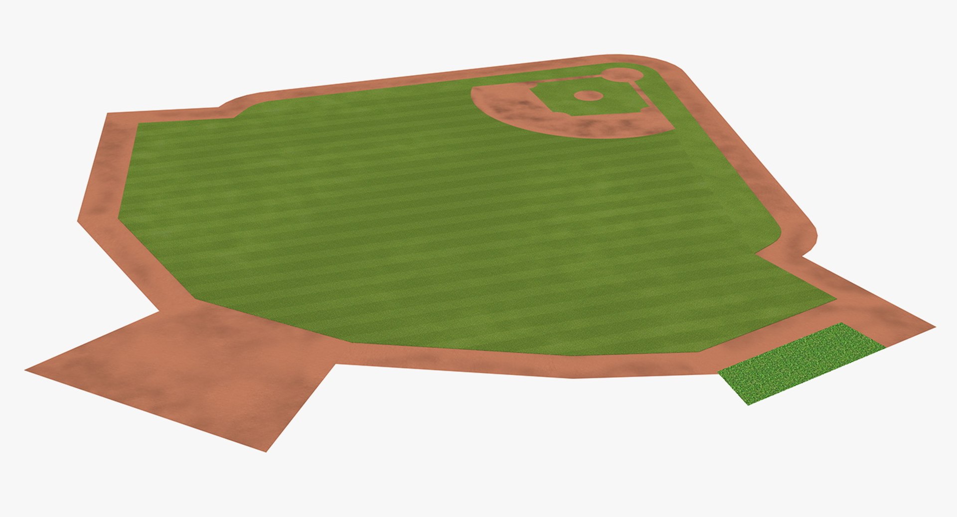 Baseball Field Model - TurboSquid 1369767