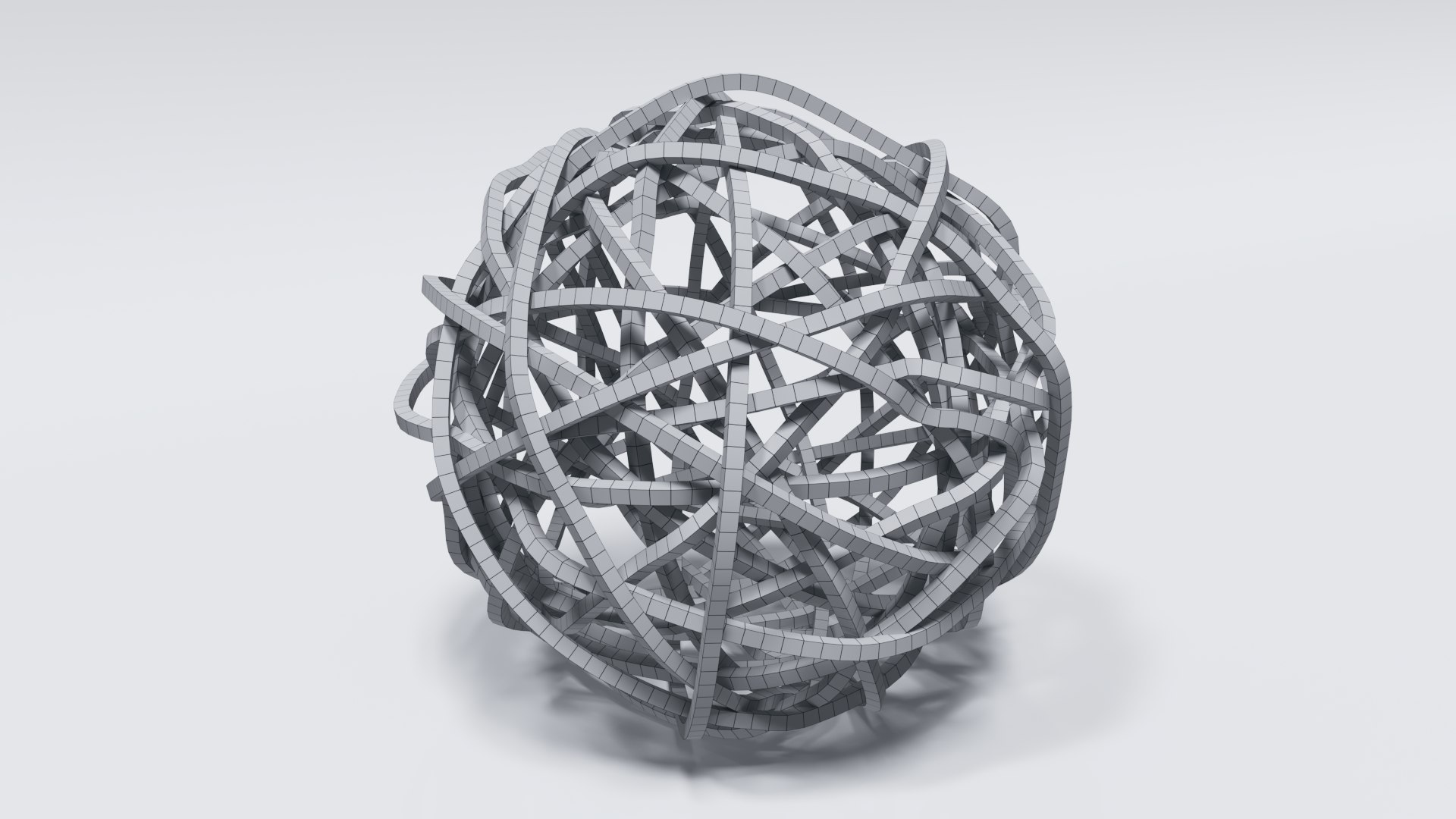 Wicker Sphere 3D - TurboSquid 1807639