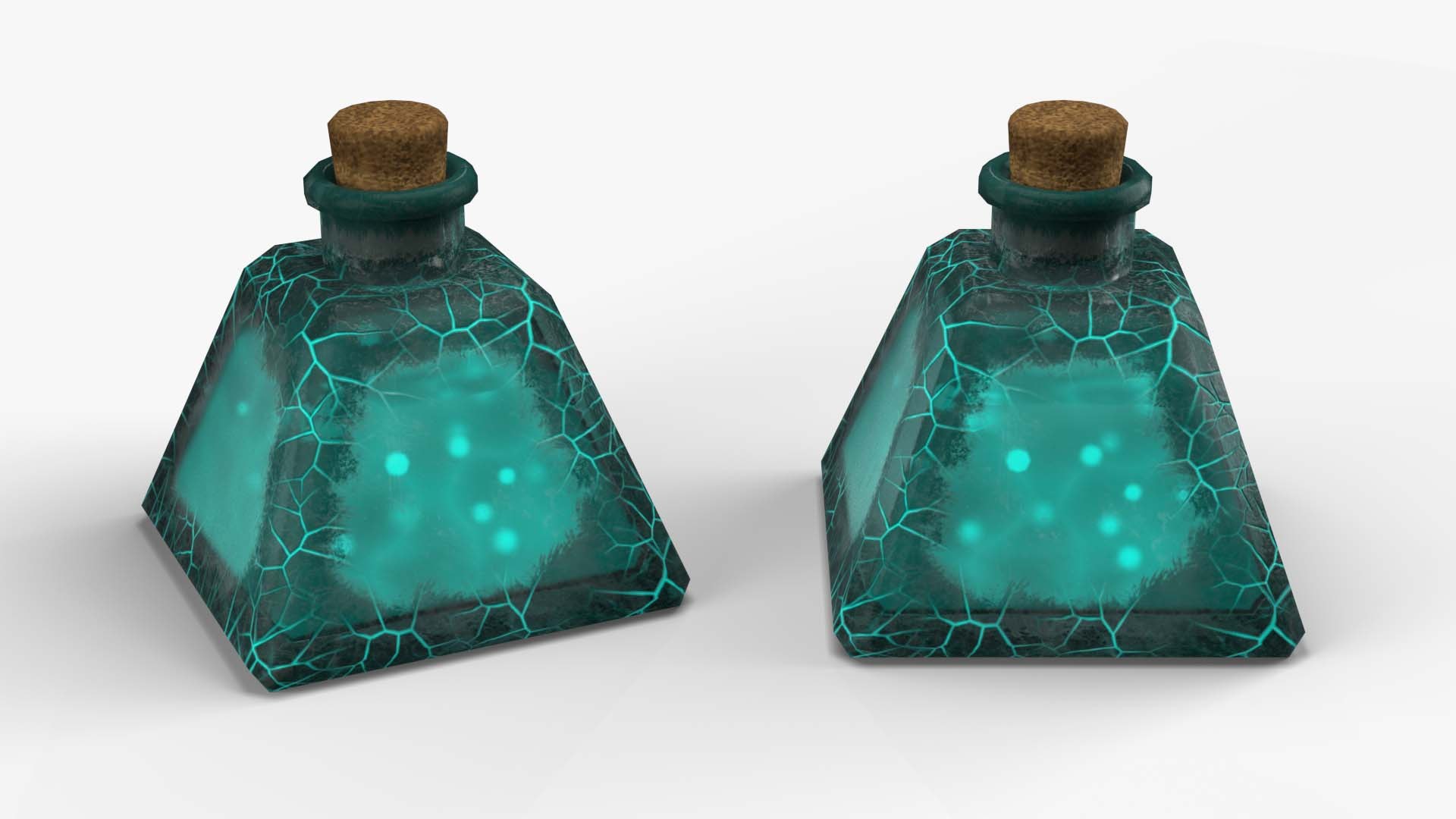 Magic Potion Bottle Model - TurboSquid 1812689