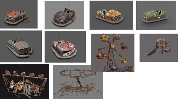 3D Collection of Chernobyl-Pripyat Items - TurboSquid 1980319