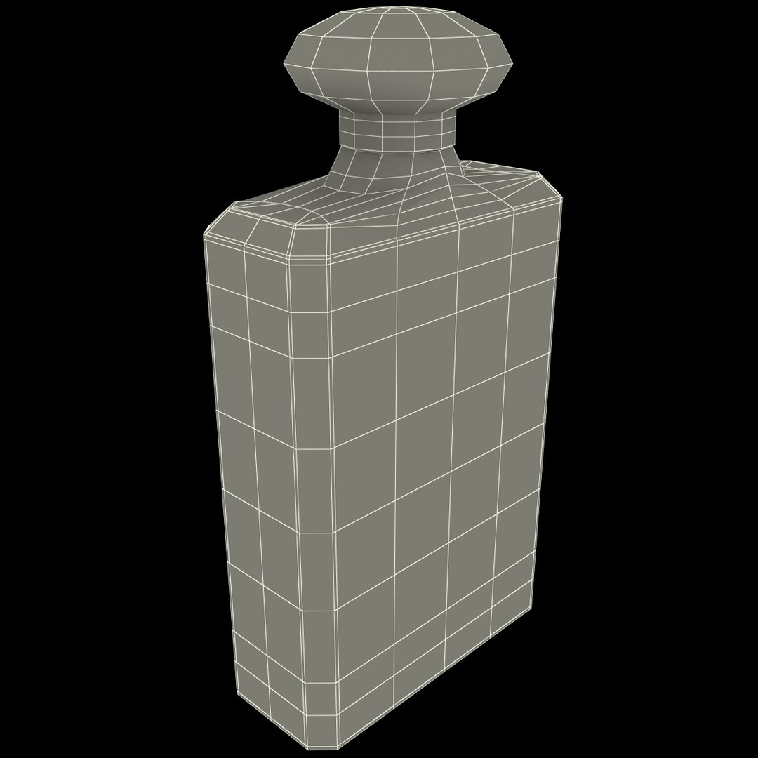 Cologne Bottle 3d Max